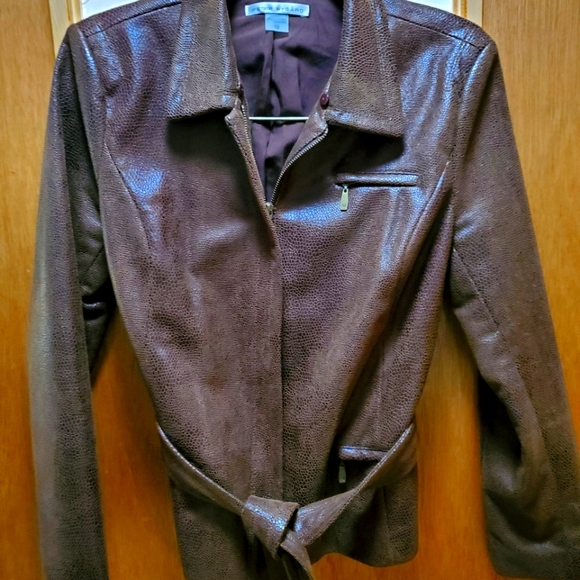 Peter Nygard | Jackets & Coats | Brown Leather Jacket | Poshmark